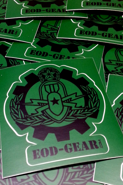 These EOD Stickers are great for placing anywhere.